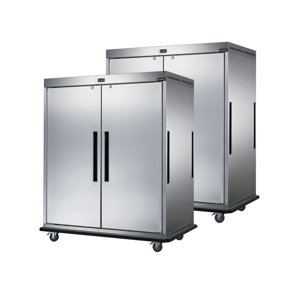 Commercial Stainless Steel Mobile Cold Cart Heated Holding Cabinet ...