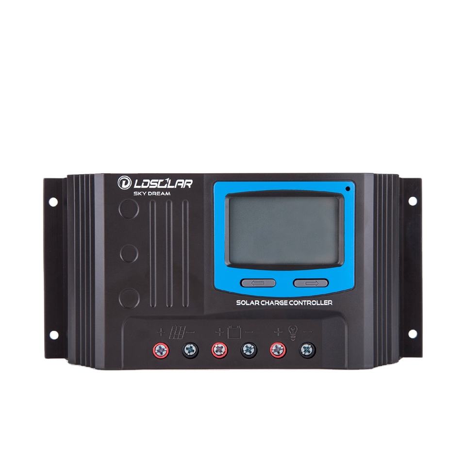 LDSOLAR 900W PWM Auto 30A Solar Charge Controller 12V/24V Off-Grid Home ...