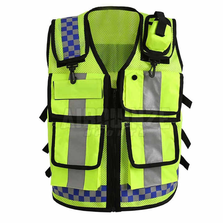 Wholesale High Visibility Security Reflective Safety Vest With Pocket ...