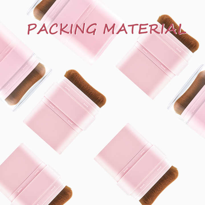 Blush Empty Packaging Customized Your Logo Face Makeup Blush Pink Stick ...