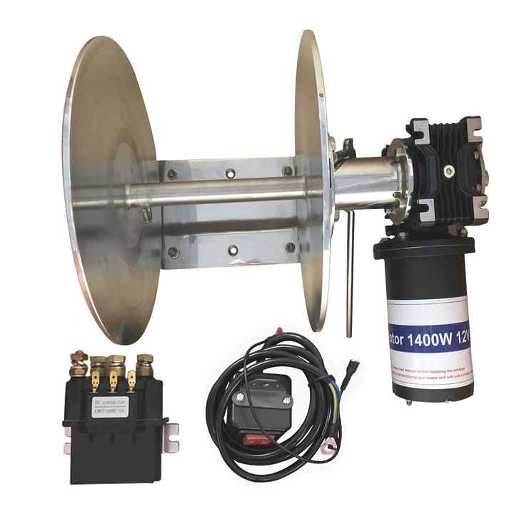 Anshun Electric Anchor Windlass Boat Drum Anchor Winch 24v/48v Motor ...