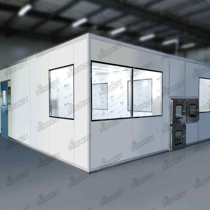 Fire-Resistant Modular Cleanroom with Quick Assembly and Expandable ...