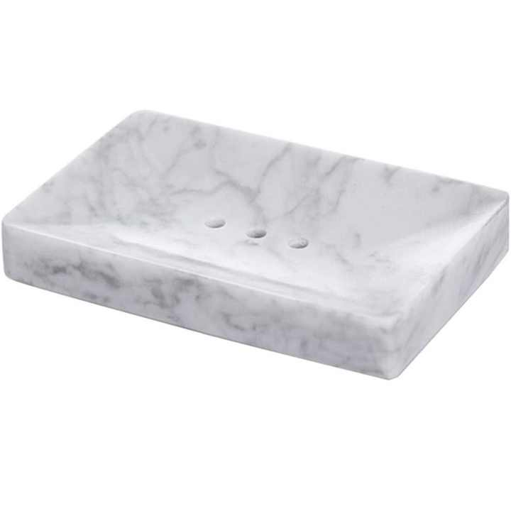 Natural Smooth Real Marble Soap Dish, Soap Holder Dish Handmade Marble, Natural Marble Rectangle ...
