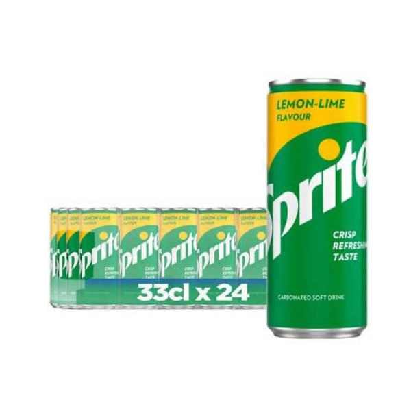 Best Drink Sprite 24 X 330ML LEMON and LIME FLAVOR, 500ML Carbonated ...