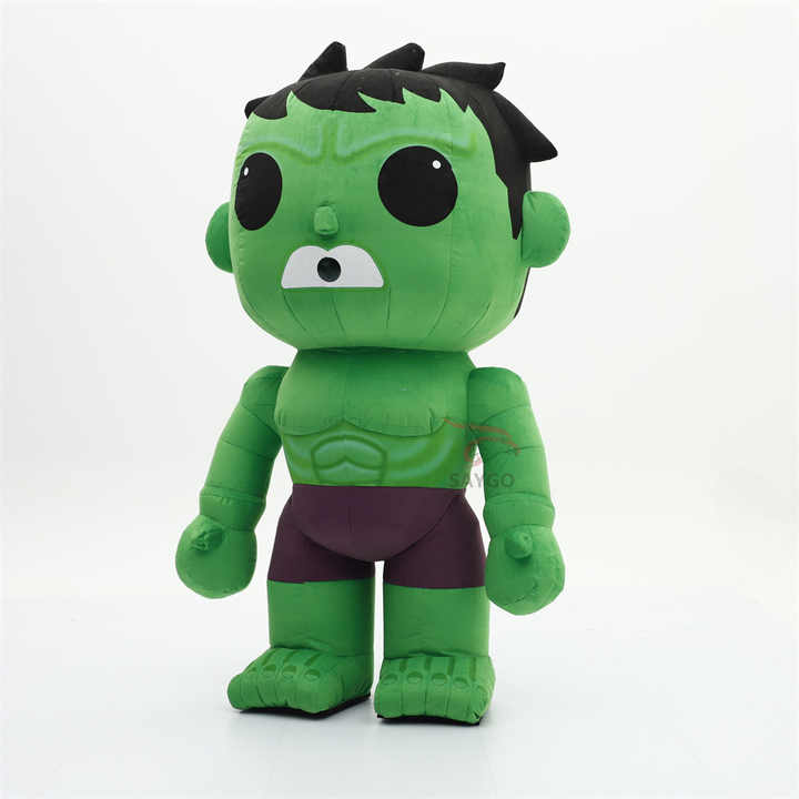 Movie Green Giant Inflatable Hulk Mascot Costume Cartoon Character Hulk ...
