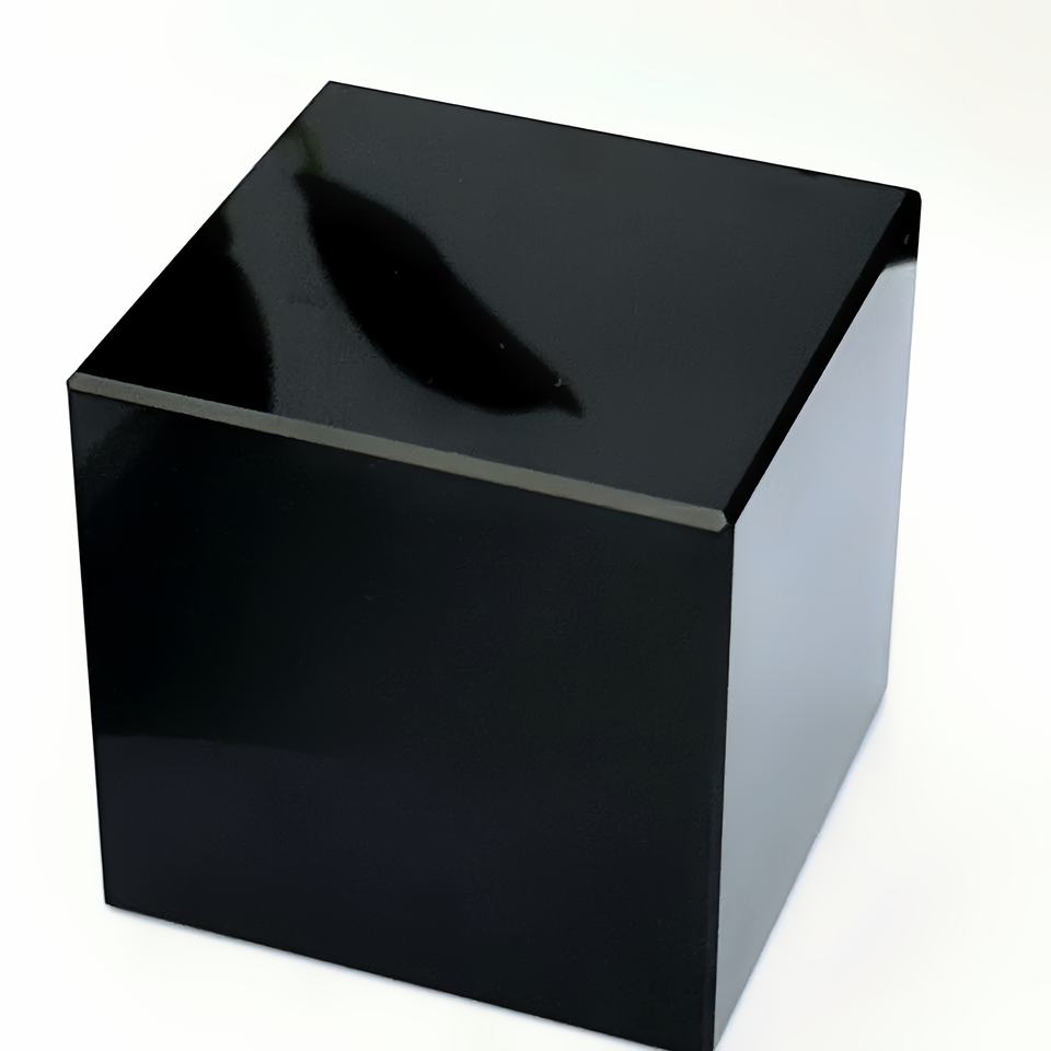Wholesale Black Obsidian Cube Carved Stone Cube Home Decor Crystal ...
