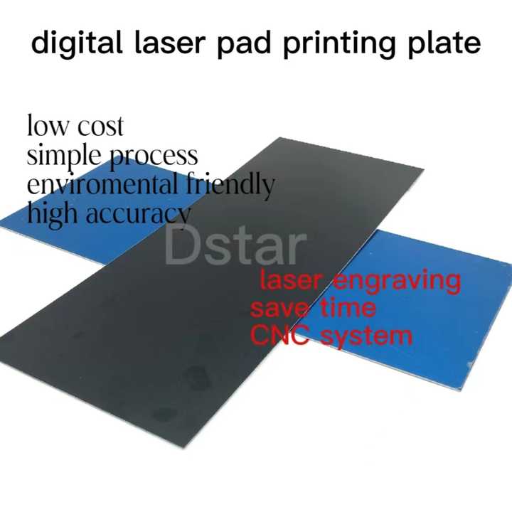 Customized Laser Pad Printing Plate - 0.7mm Thickness
