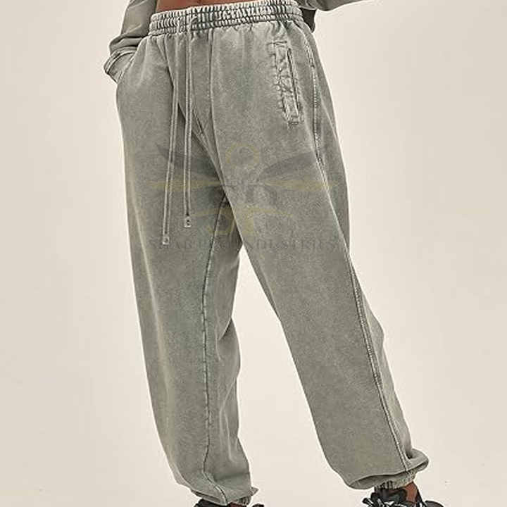 Hot Selling Fashionable Slim Fit Men Acid Wash Sweat Pants Casual Wear ...
