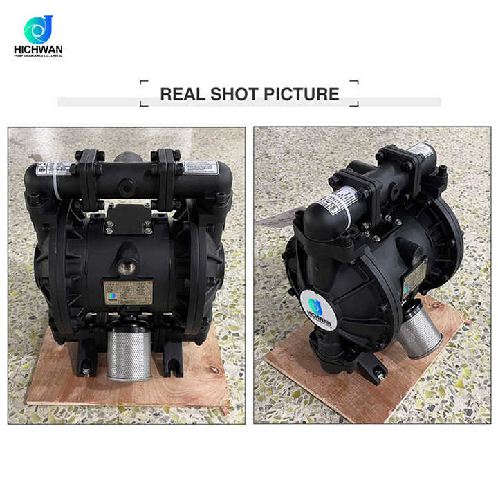 HICHWAN BFQ-25LTFF Aluminum Alloy Pneumatic Diaphragm Pump