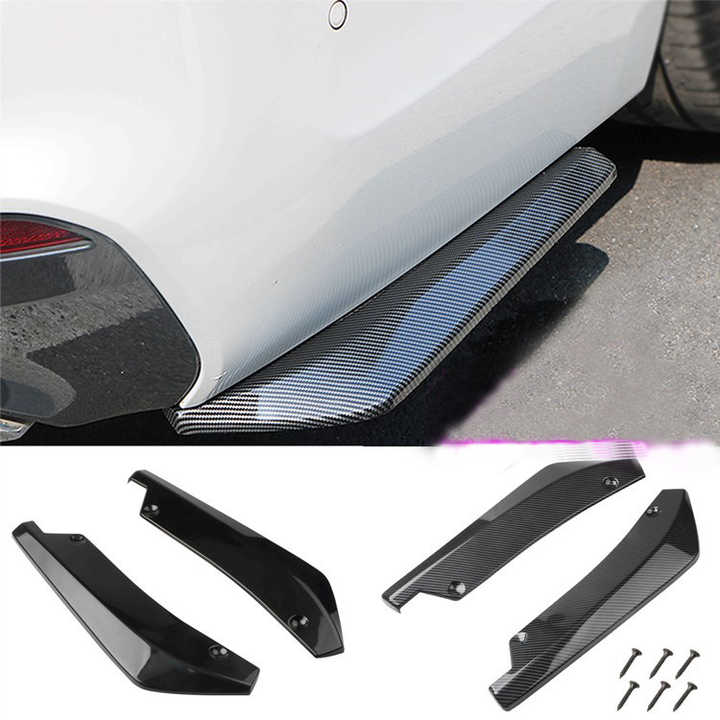 Car Bumper Protector Universal Rear Spats Side Splitter Wrap Angle ...