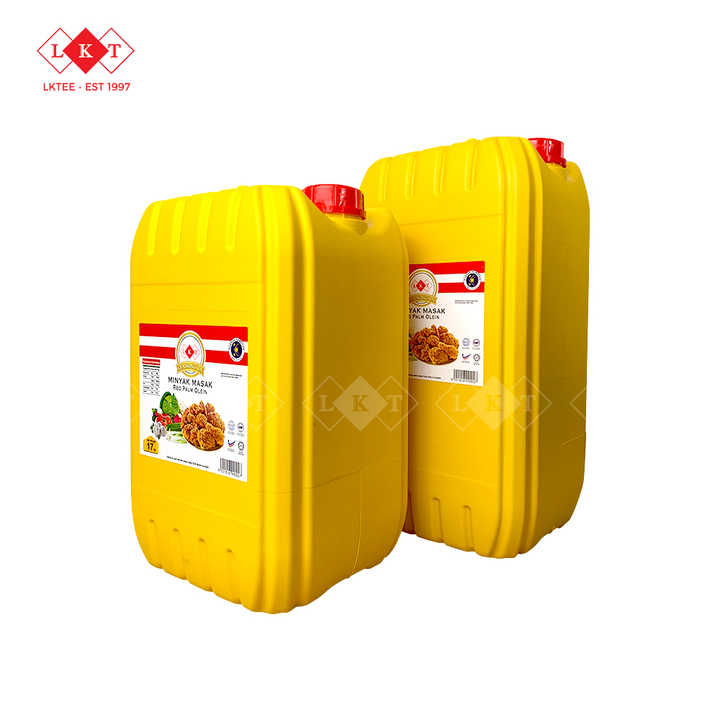 20L Jerry Can Vegetable Cooking Oil - RBD Palm Olein