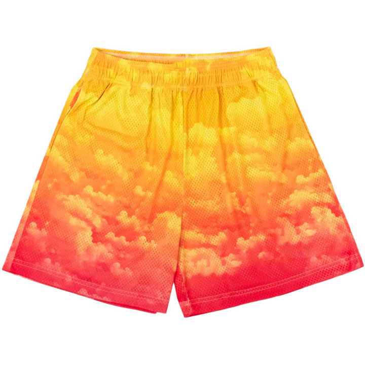 2024 Sublimation Design OEM Europe Style Shorts Summer Polyester ...