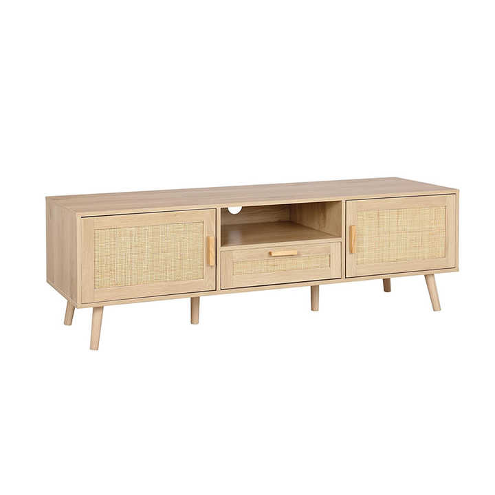TV Rattan Cabinet Modern TV Stand with Rattan Doors| Alibaba.com