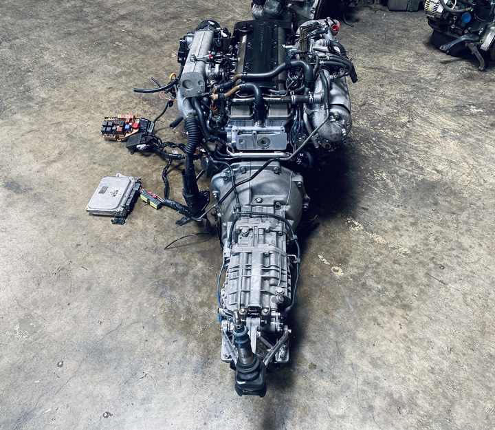 JDM 2JZ GTE Engine - High Performance 3.0L Manual Transmission