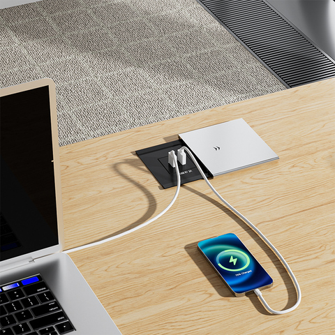 JOYE Office Furniture Hidden Power Socket Desktop Power Outlet Cable ...