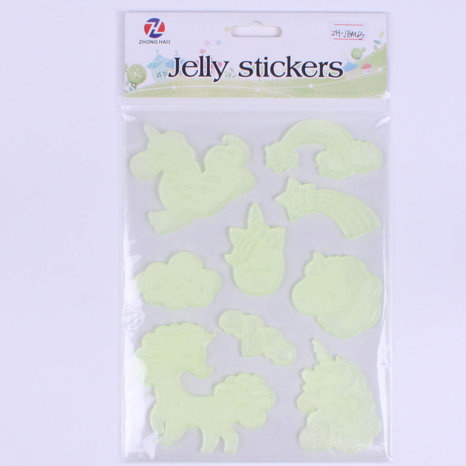 China Manufacture Kawaii DIY Custom Jelly Sticker Window Decorative ...