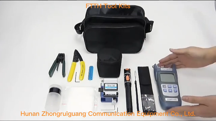 Fibra Optica Tools Ftth Assembly Optical Fiber Termination Tool Kit ...