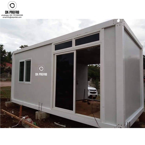OK Prefab Fast Build 20ft 40ft Modular Camping Box Wall Window Fully ...