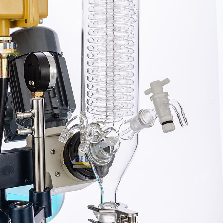 Electric Automatic Rotary Vacuum Evaporator Chiller Vacuum Pump Heating ...