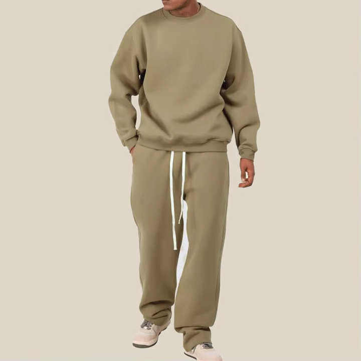 Custom Baggy Fit Oversized Cotton Tracksuit High Quality Blank Plain ...