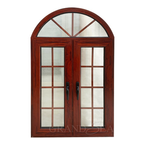 Arched Window with Grill Design - Elegant & Durable