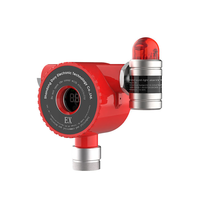 RTTPP Fixed LEL Gas Detector Gas Analyzers CO2 H2S O2 Hydrocarbon ...