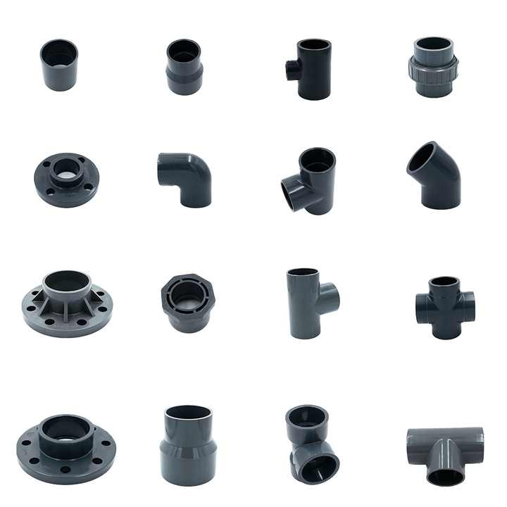 Plastic Pvc Fitting GB/T Standard U-PVC Pipe and Fittings Coupling ...