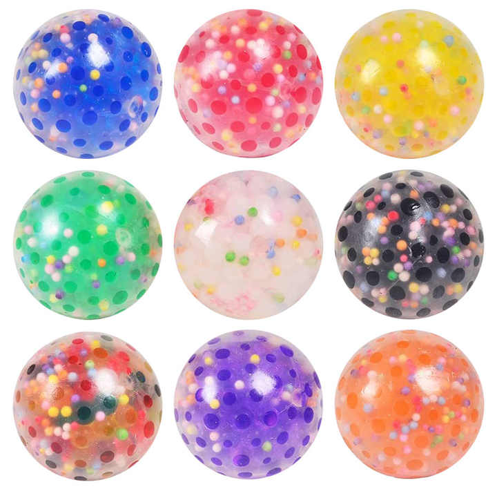Squeeze Toy Pack Sensory Stress Ball Set Fidget Toys Fidget Mesh ...
