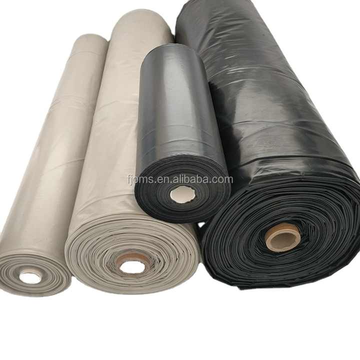 6 Mil Construction Black/clear Plastic Polyethylene Sheeting