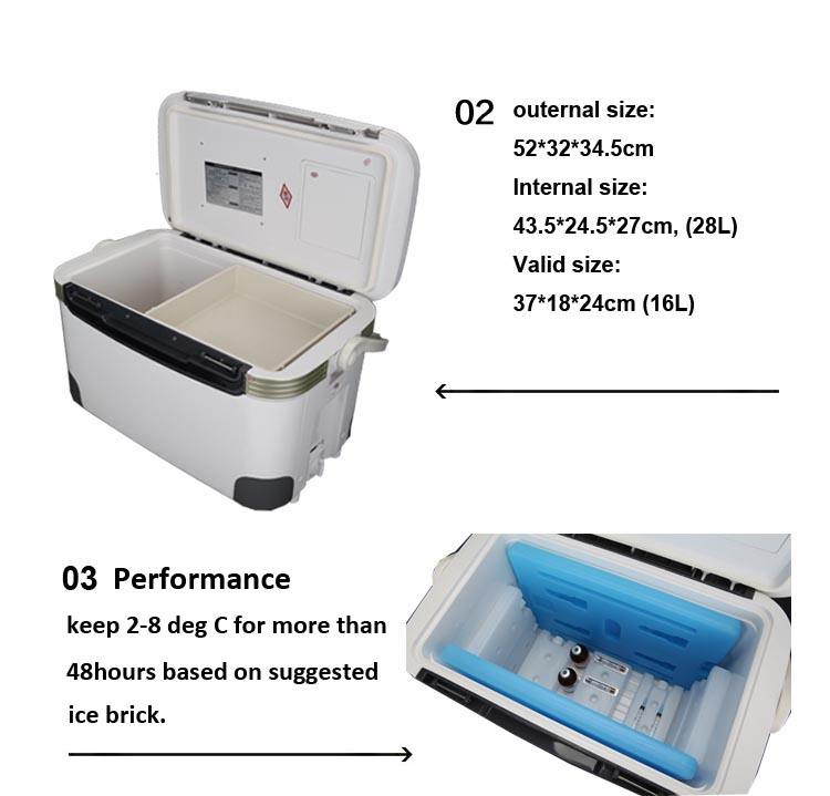 Portable Vaccine Cooler - Efficient Medical Transportation