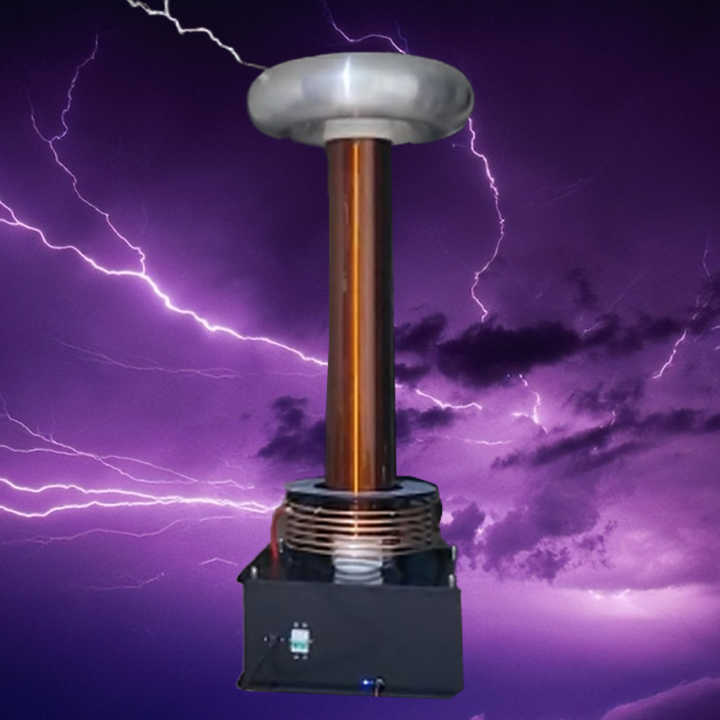 Faraday Cage Tesla Coil Visible Arc Scientific Experiment Science ...