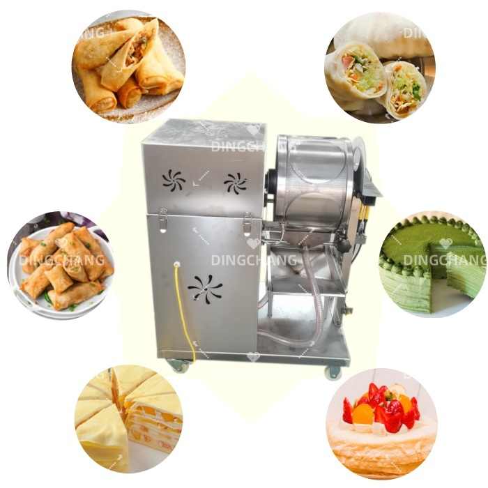 Super Performance Spring Roll Skin Motor Electric Machine Automatic ...