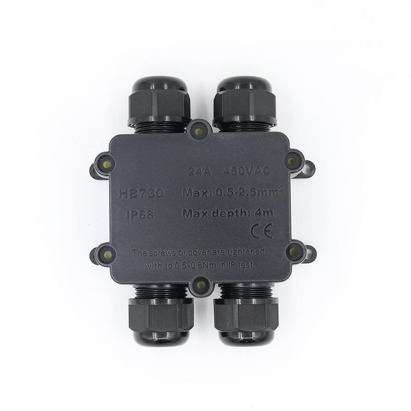 2 in 2 Out Terminal Junction Box with M20 Cable Grips| Alibaba.com