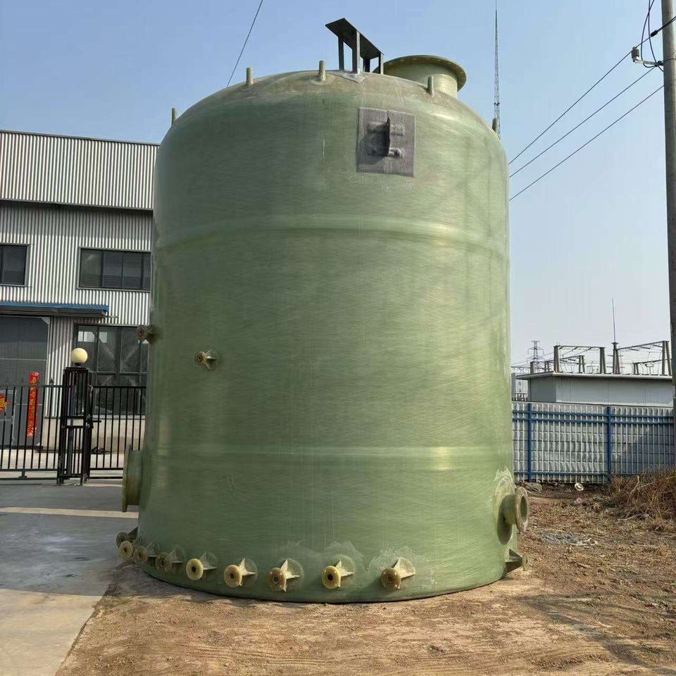 Professional Manufacturer Vertical FRP Storage Tanks Pump Engine for ...