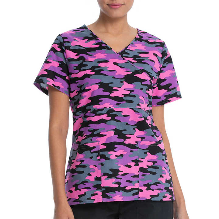 Camouflage Scrubs Uniforms - Customizable Medical Gear
