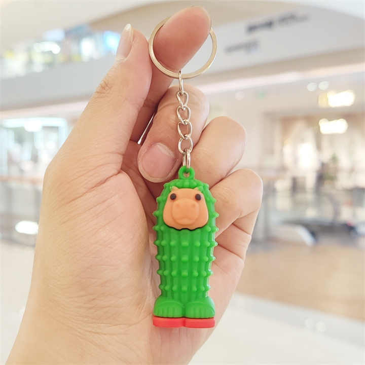 HY2 Italian Brainrot Key Ring - 3D Animal Print Keychain