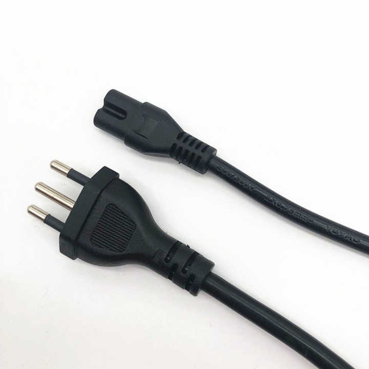 IEC C5 C13 C19 Connector Brazilian AC Plug Extension Cable