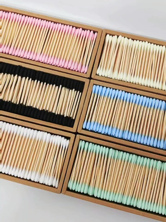 Q Tips Cotton Swabs For Hygiene And Beauty Care Original Color Cotton ...