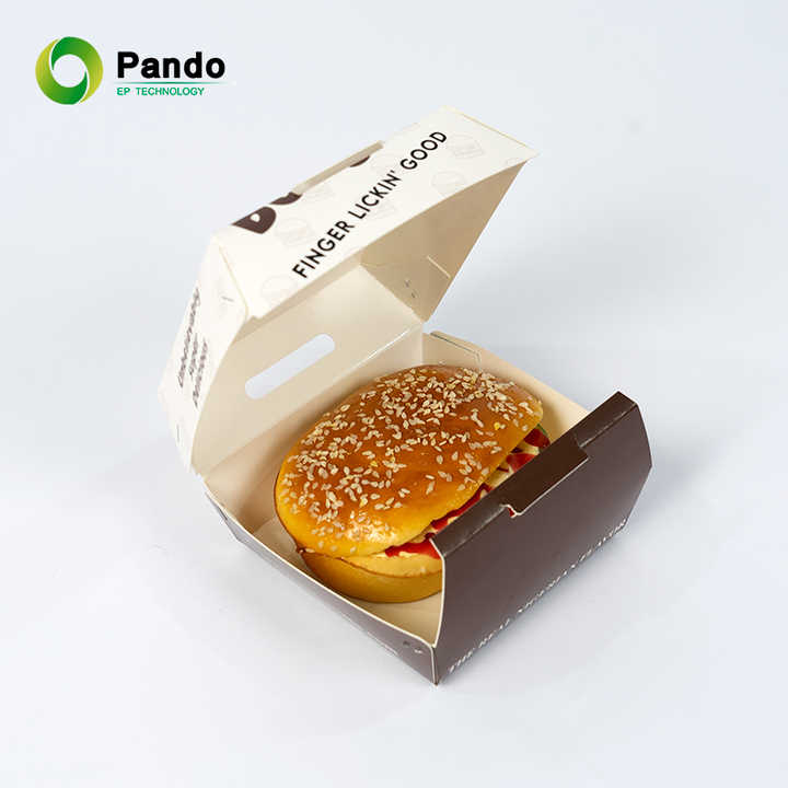 Custom Takeaway Burger Box Packaging Fast Food Packaging Burger Box ...