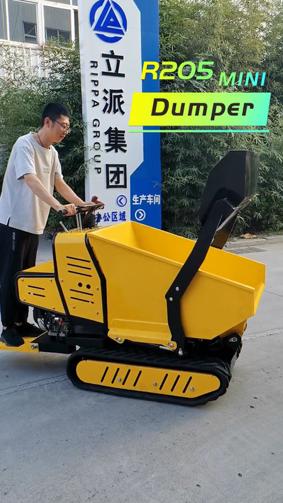 Rippa Mini Track Dumper 500kg-1000kg | Electric Crawler Mini Dump Truck ...