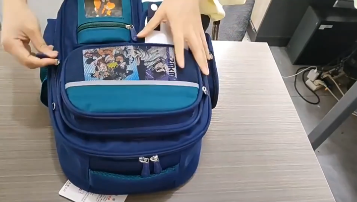 Waterproof Cartoon Softback School Backpack for Kids & Girls