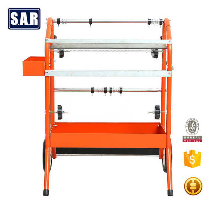 SAR Twin 18" Masking Paper Dispenser Trolley - High Quality