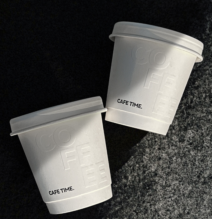 Custom Printed Takeaway Cardboard Cups - Bio-degradable