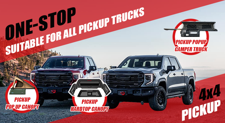 Toyota Tacoma Truck Canopy Camper Shell - Easy to Install