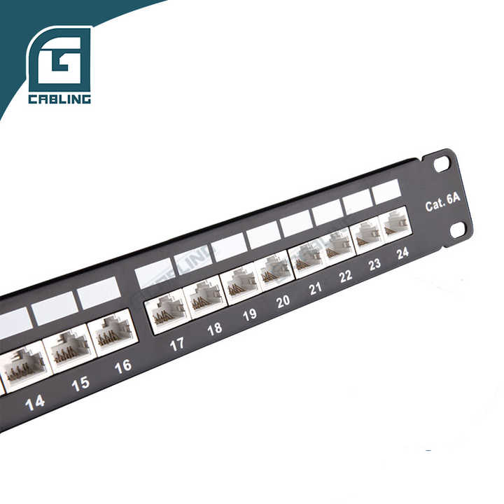 Gcabling 19" Patch Panel - Cat6 Cat6a Network Solutions