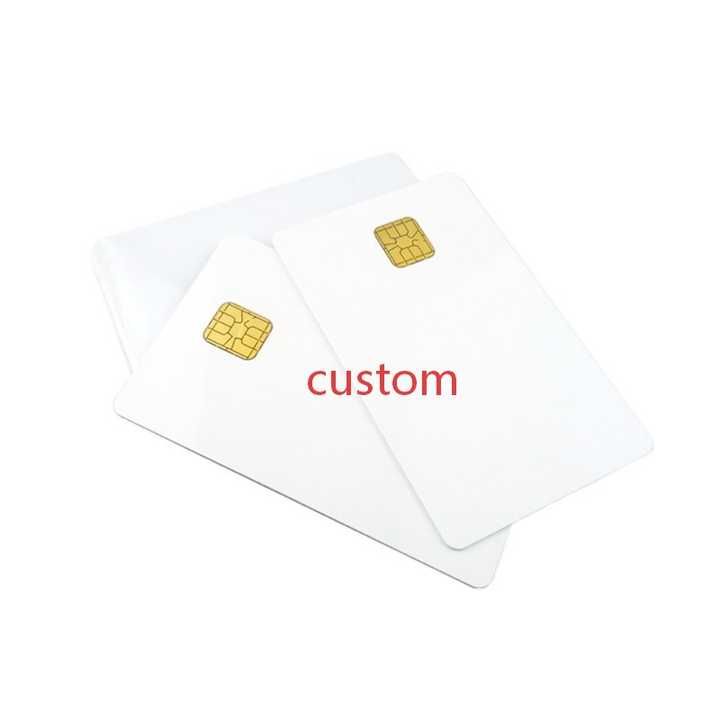 RFID Contact IC Cards 4428 4442 Chip PVC Blank Smart Cards| Alibaba.com