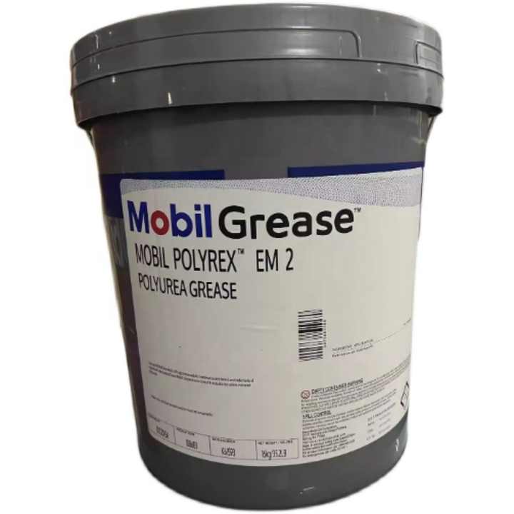 16kg Mobil Polyrex EM/EM103/EMP Greese High Temperature Lithium Compound Automotive Industry ...