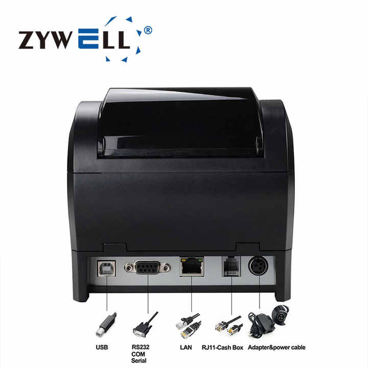 Upgraded Supermarket 80mm Pos Printer bluetooth Invoice Machine Thermal ...