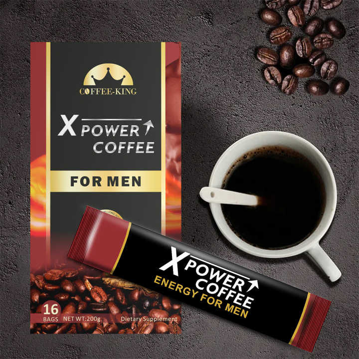 Man Power Energy Coffee X Power Coffee for Men - HACCP Certified