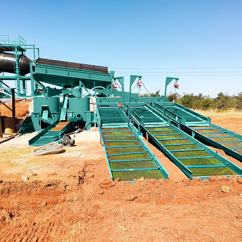 Portable Placer Mining Plant - High Efficiency Gold Trommel